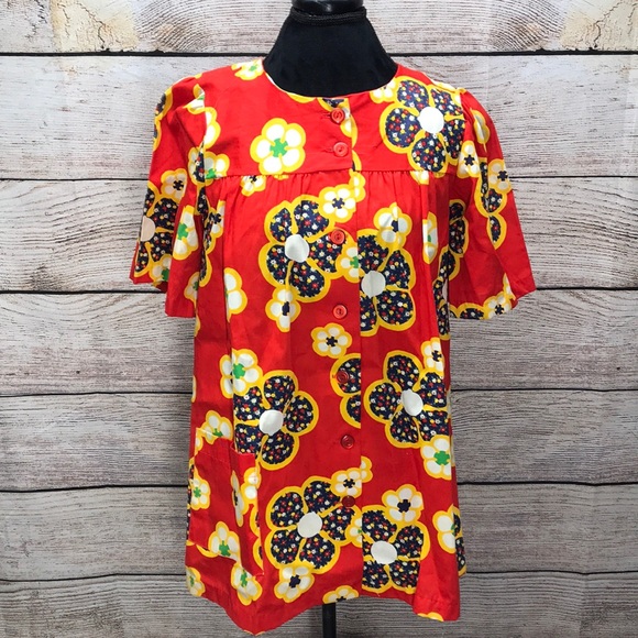 Tops | Vintage Smock Top | Poshmark